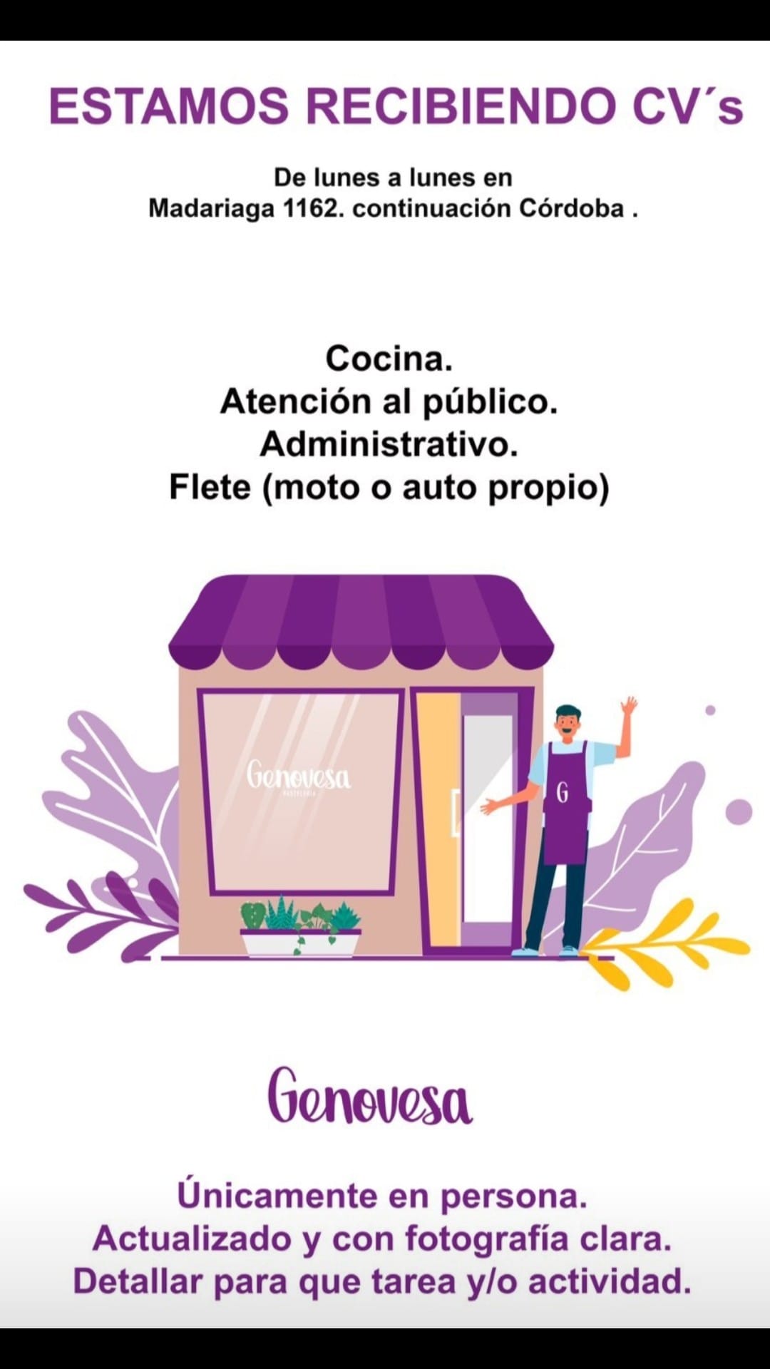 Búsquedas laborales de Río Uruguay, La Genovesa, Supermercados La Mar ...